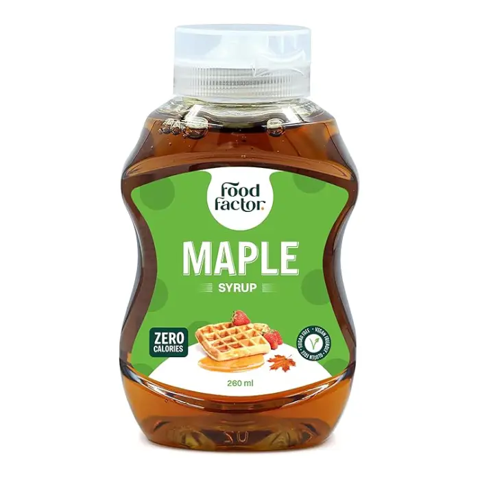 Food Factor Maple Syrup 260 ml Vegan, Zero Sugar, Zero Calorie - Al Ain ...