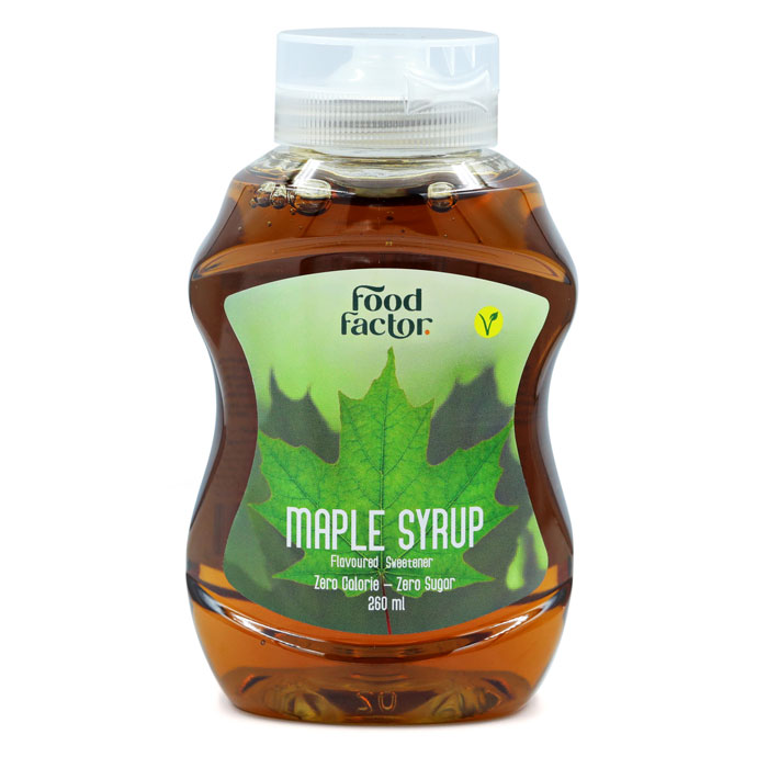 Food Factor Maple Syrup 260 ml Vegan, Zero Sugar, Zero Calorie - Al Ain ...