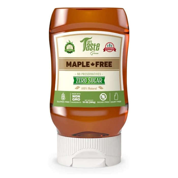 Mrs Taste Sugar Free Maple Syrup, Zero Sodium, Zero Sugar, Gluten Free ...